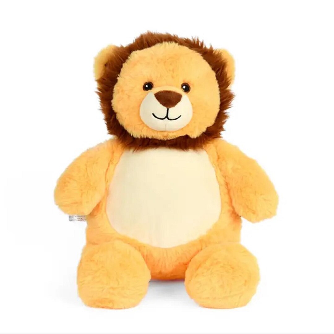 Plush Personalized Stuffed Lion With Name Only, Stuffed Animal, Kids ...