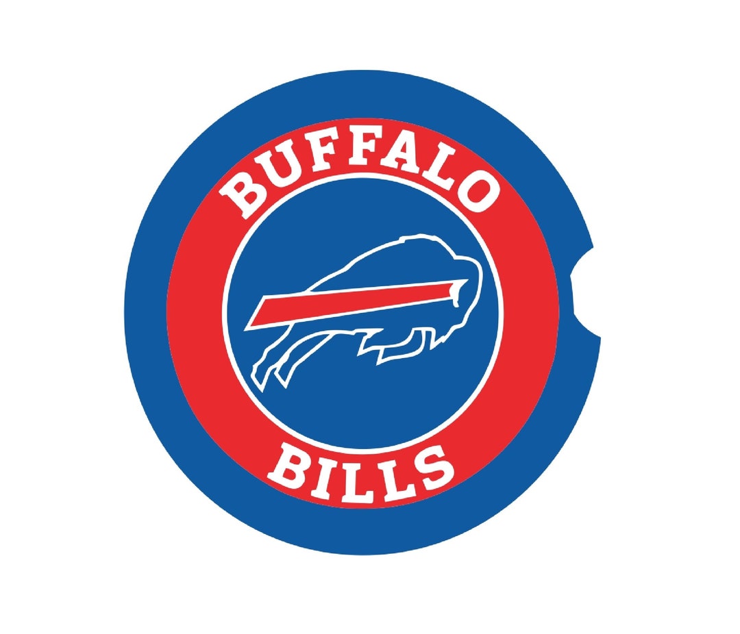 Buffalo Bills Car Coaster Set of 2, Ceramic Car Coaster, Bills Car ...