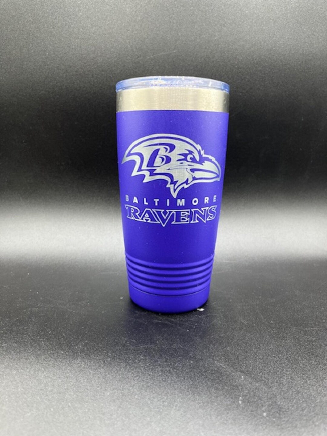 Baltimore Ravens Engraved Mug, Ravens Gift - Laser Engraved Travel Mugs ...
