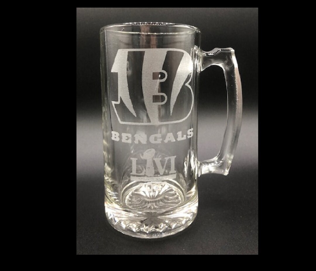 AFC Champions Cincinnati Bengals Engraved Beer Mug, Bengals Gift, Beer ...