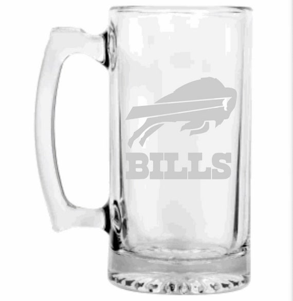 Buffalo Bills Engraved Beer Mug Buffalo Bills Gift Beer Mug - Etsy