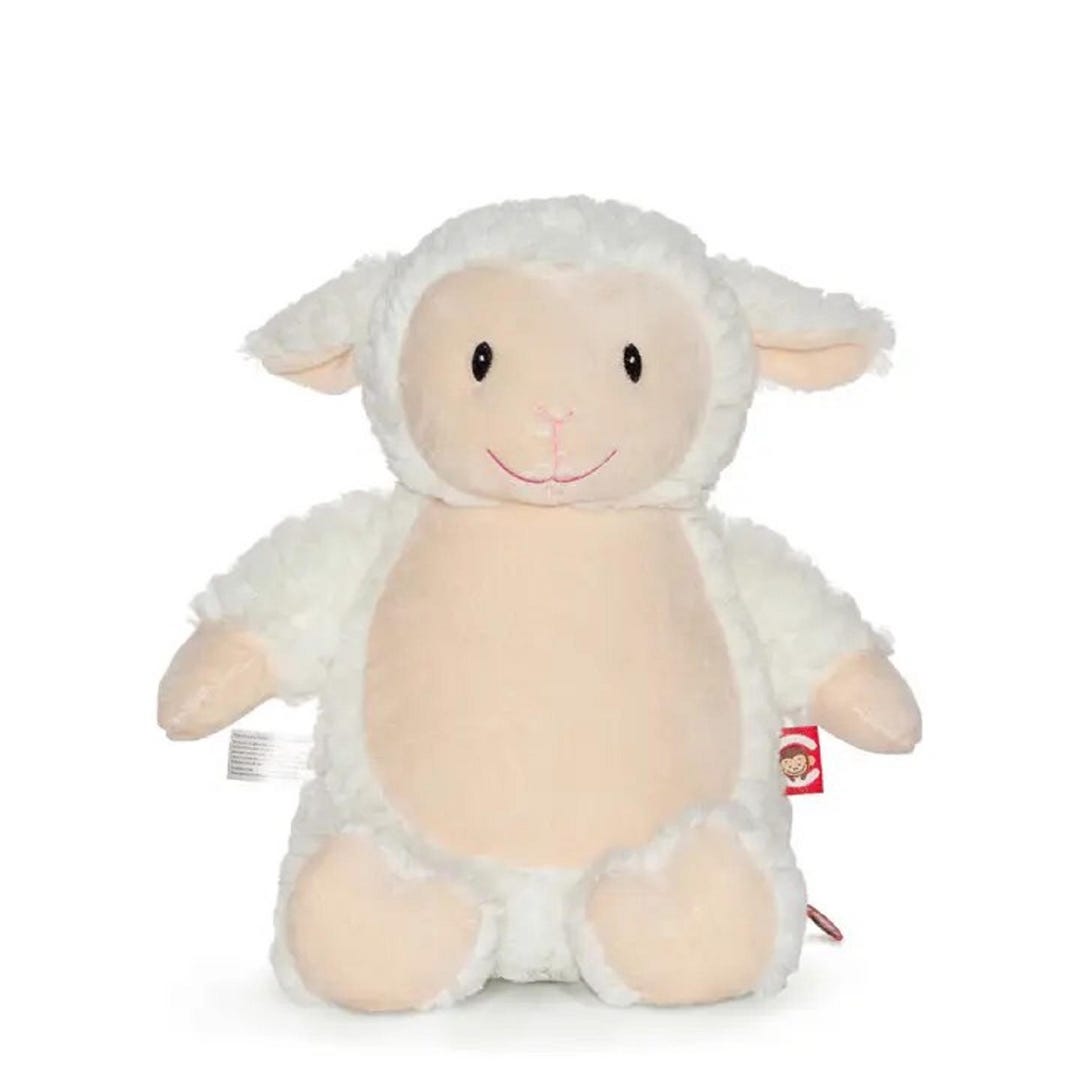 Plush Personalized Fluffy Lamb With Name, Stuffed Animal, Kids Gift ...