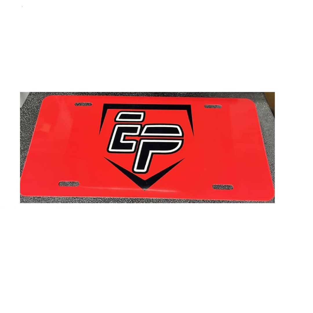 Sublimated Extreme Performance Red License Plate Metal pick-up Only - Etsy