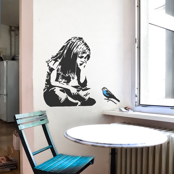 Banksy Stencil - Etsy