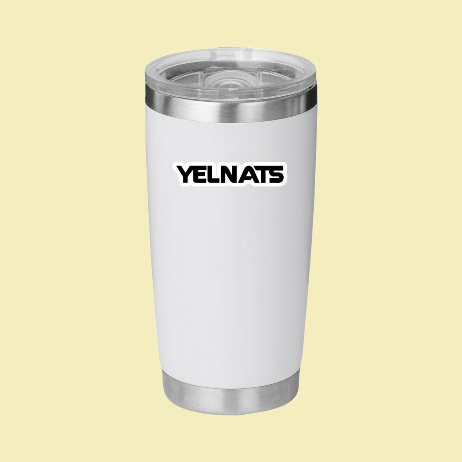 Yelnats Sticker for Stanley Tumbler Yelnats Decal, Funny Popular ...