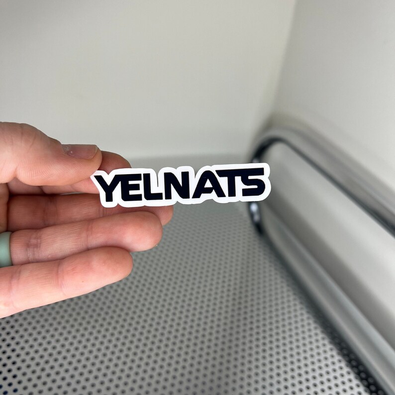 Yelnats Sticker for Stanley Tumbler Yelnats Decal, Funny Popular ...