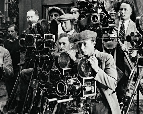 Vintage Press Photographer