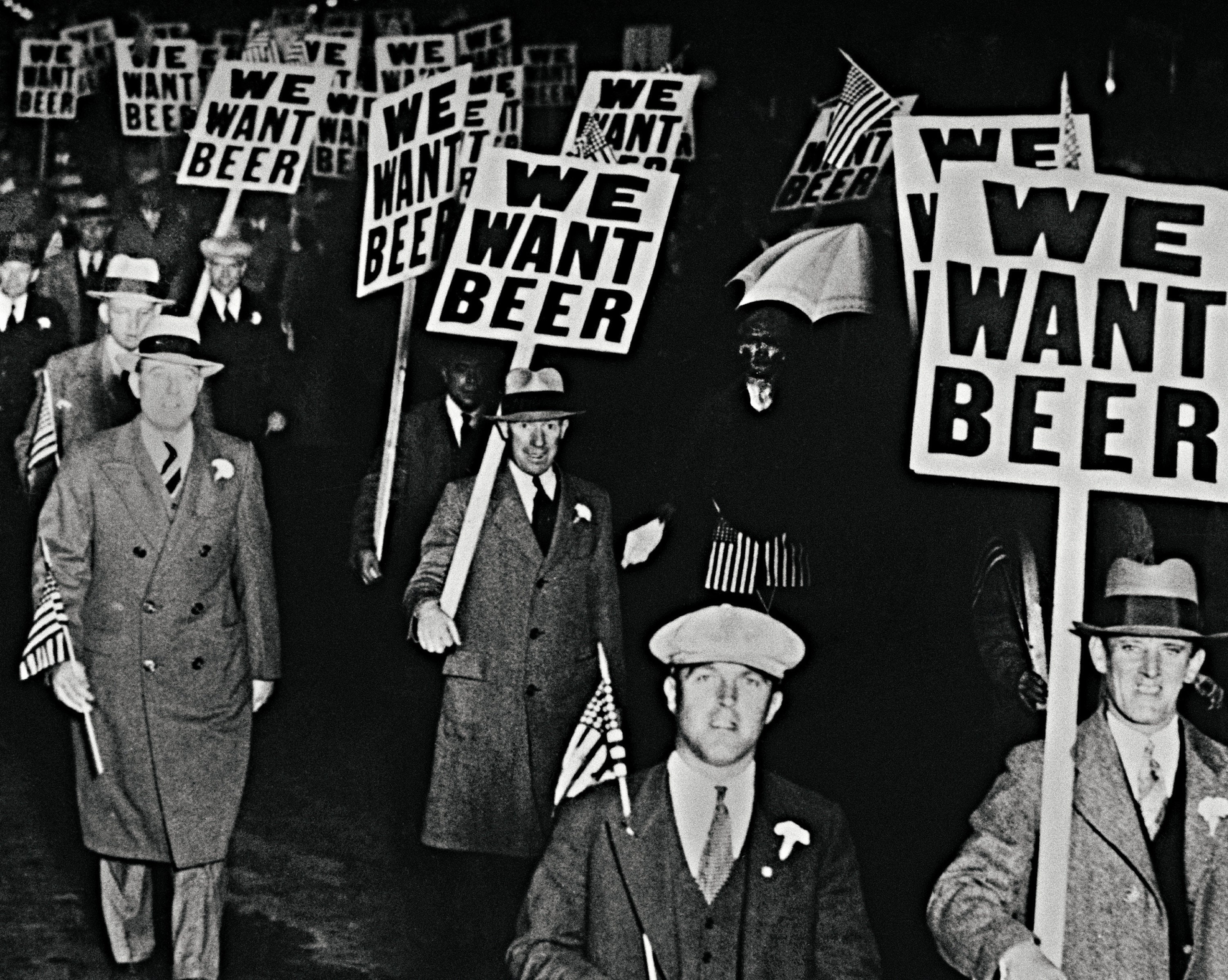 Beer Poster Print Vintage Photo Prohibition. Home Brewery Gift, Wall ...