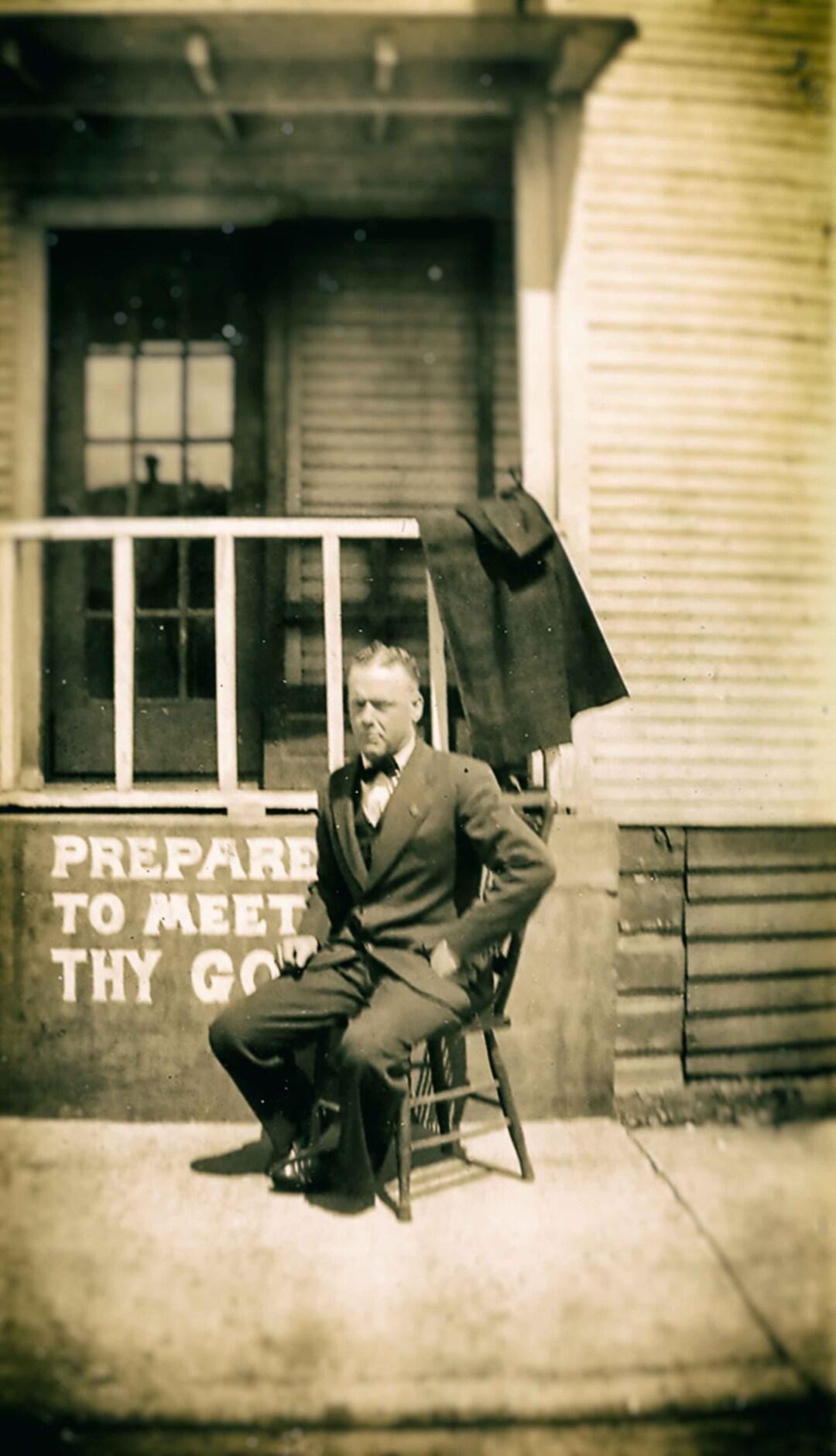 Weird Religious Vintage Photo Creepy Art Print End of Days Times ...