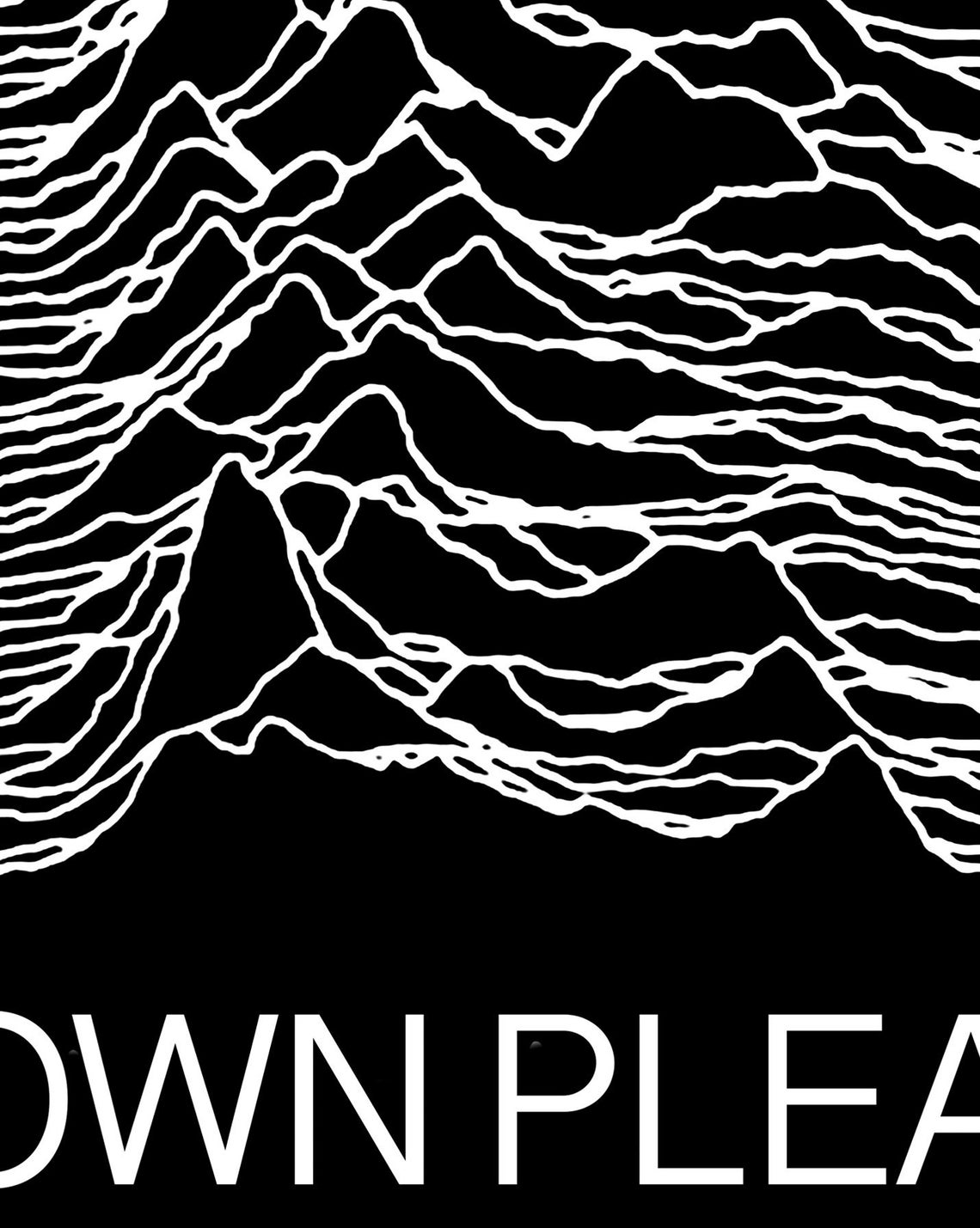 Joy Division Unknown Pleasures Poster Print Record Cover Art - Etsy ...