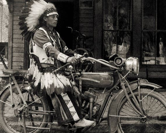 Vintage Photography Motorcycles