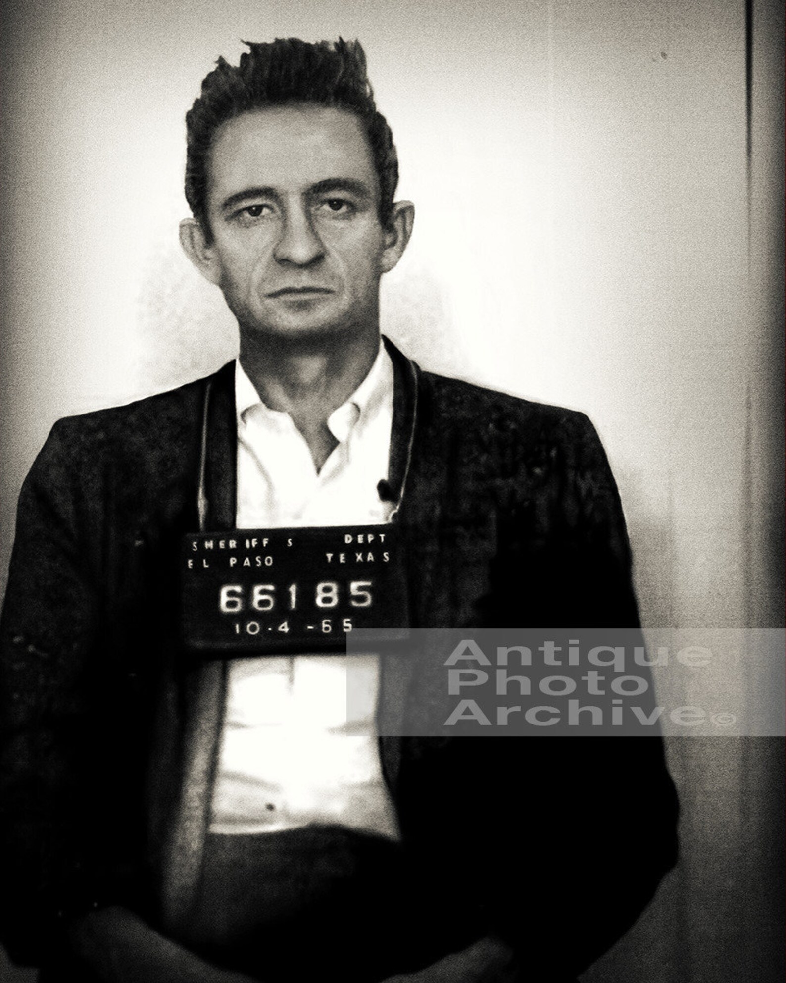 Cash Mugshot Poster Print Photography Mug Shot Wall Art Gift Fan ...