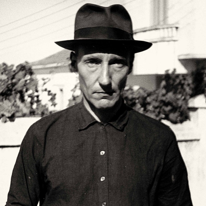 William S Burroughs Photo Print Poster American Writer Gift - Etsy