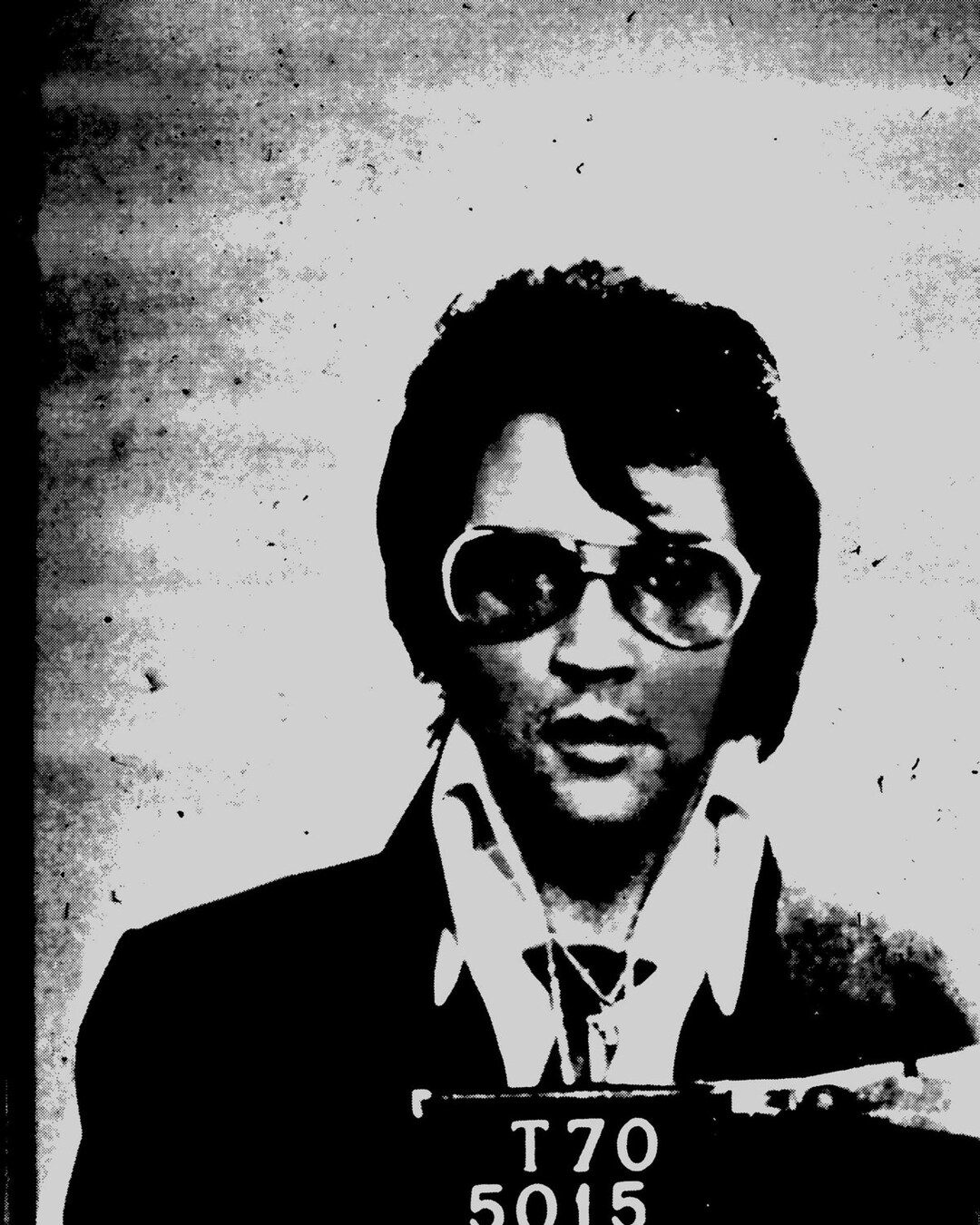 Elvis Mugshot Poster Pop Art Large Print Modern Wall Decor - Etsy