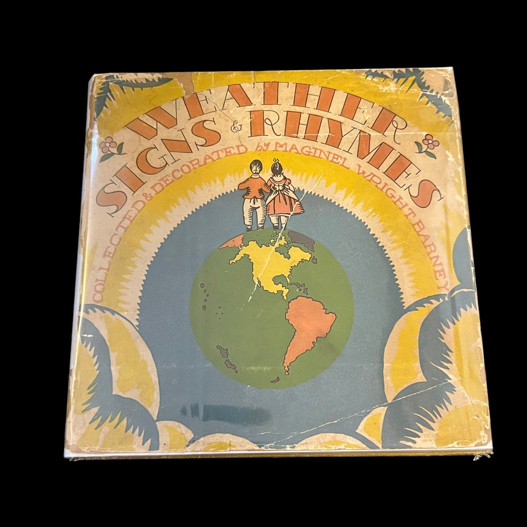 Weather Signs and Rhymes by Maginel Wright Barney Hardback With ...