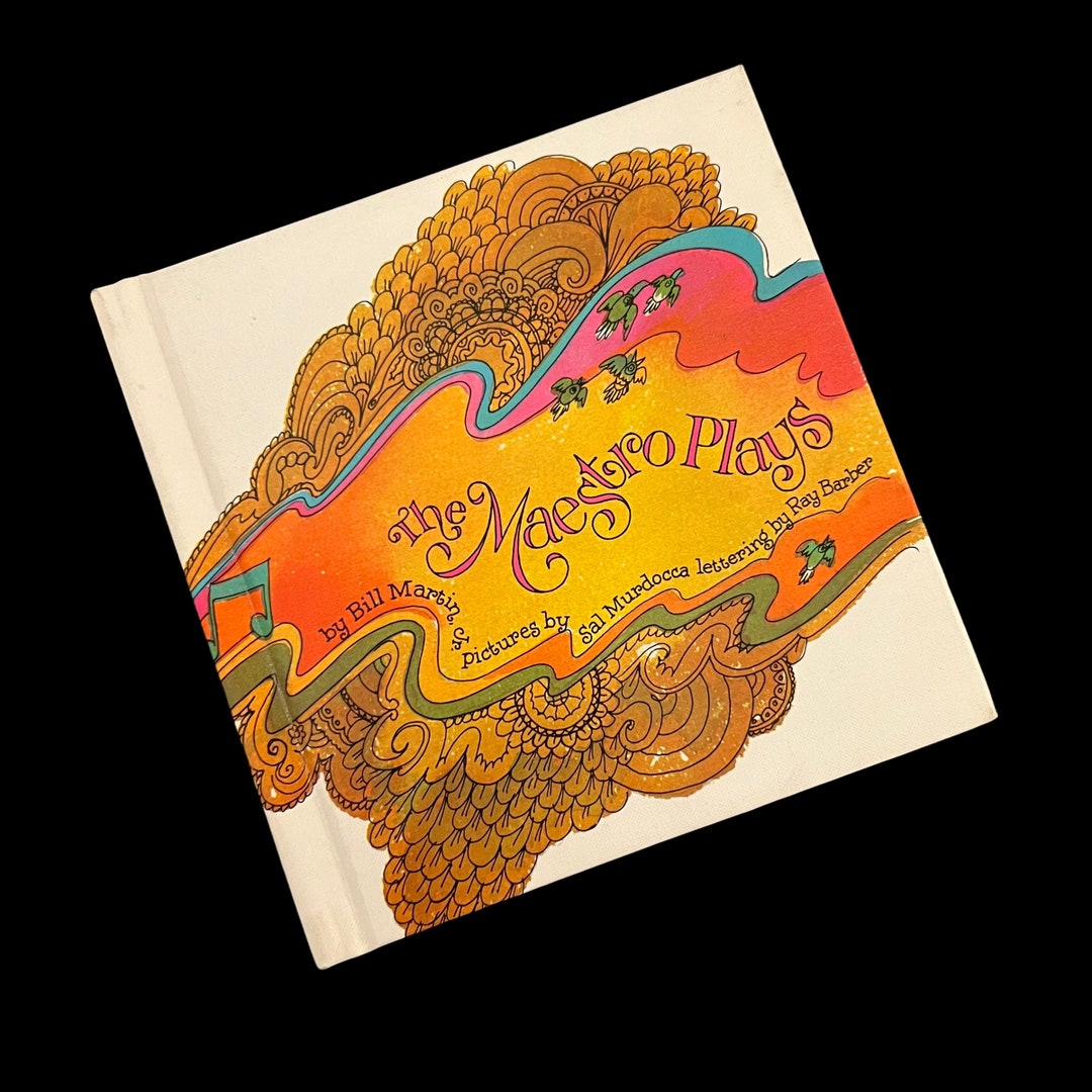 SIGNED by AUTHOR the Maestro Plays by Bill Martin Jr. Illustrations by Sal Murdocca 1970 - Etsy