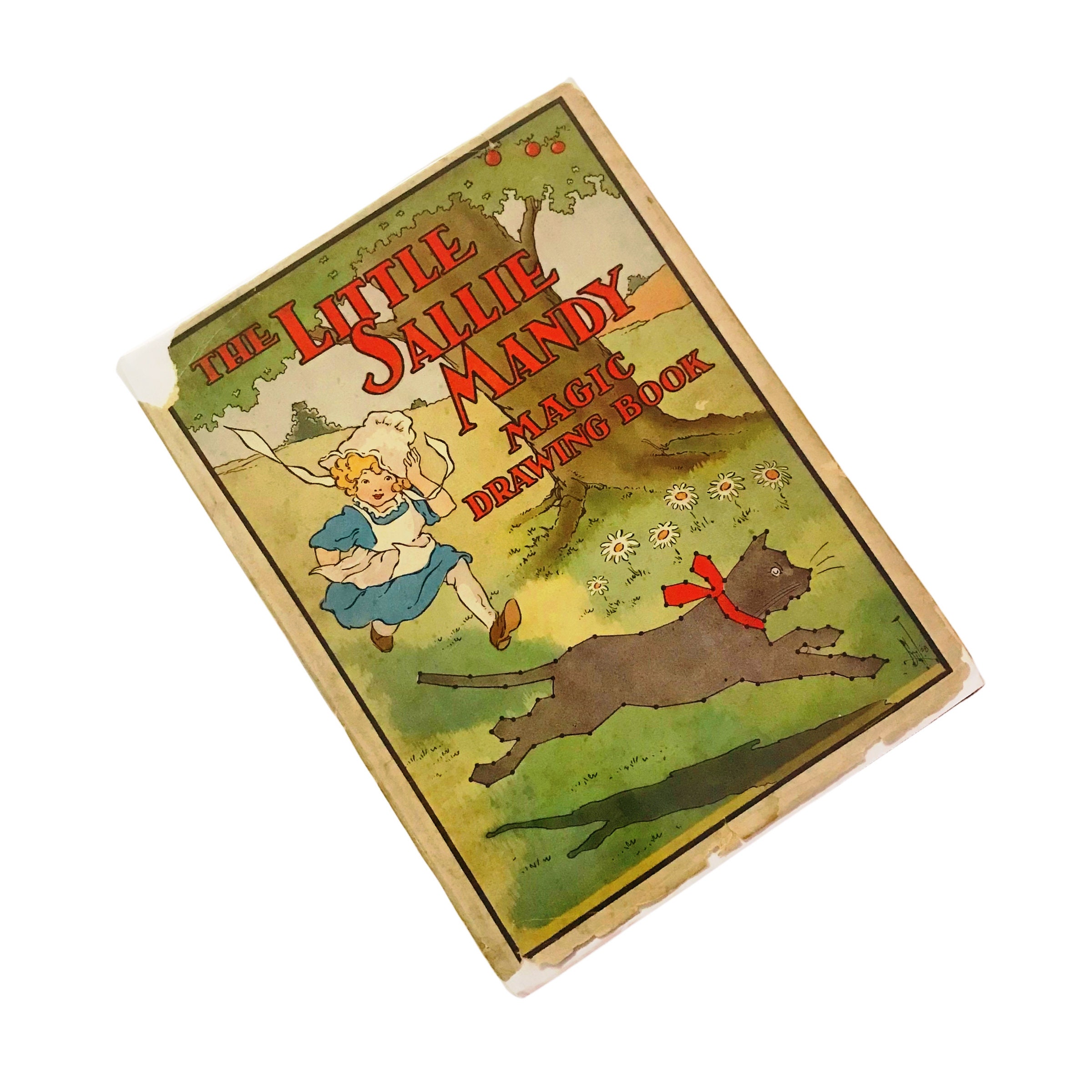 The Little Sallie Mandy Magic Drawing Book 1928 Illustrated Children's ...