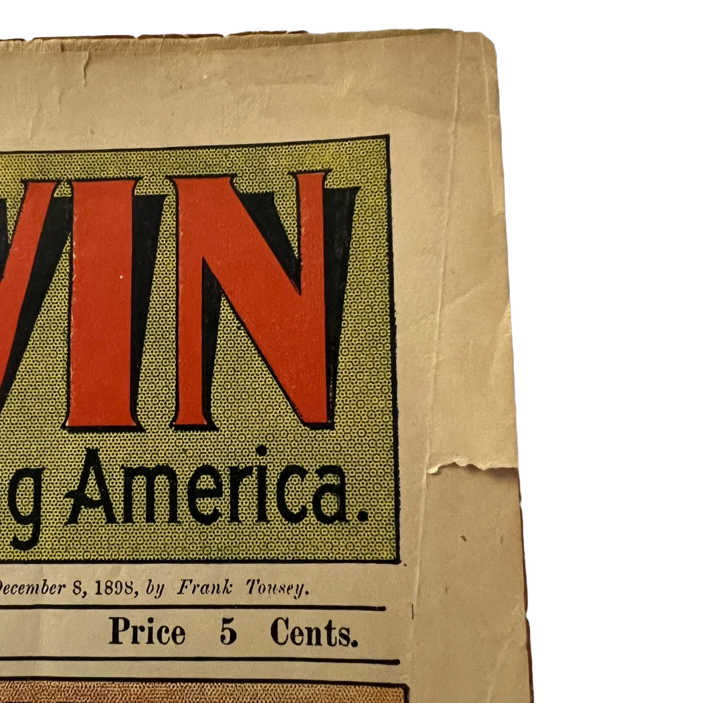 Work and Win an Interesting Weekly for Young America Vintage Periodical ...