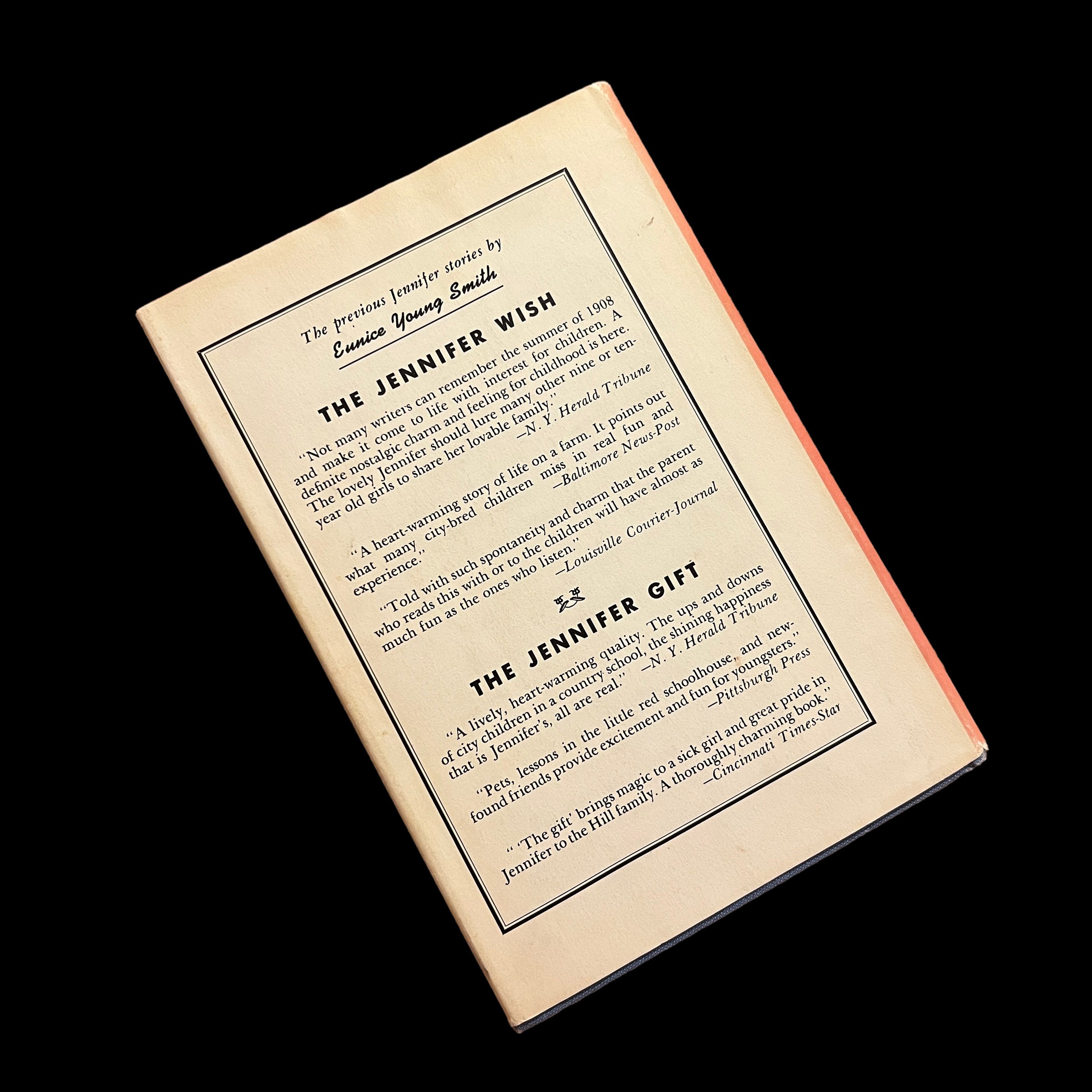 The Jennifer Prize by Eunice Young Smith 1951 Young Adult Fiction - Etsy