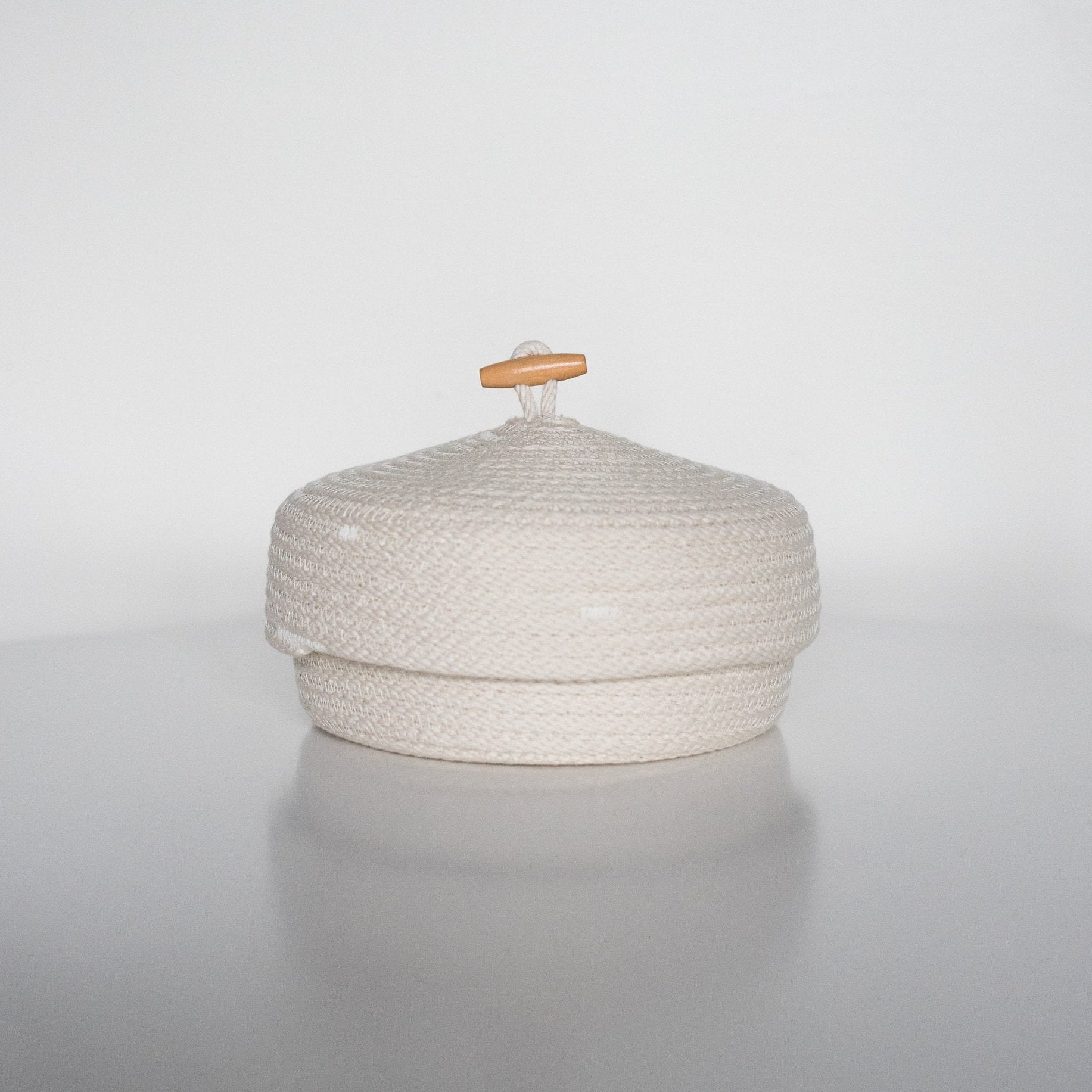 Handmade Rope Basket With Lid - Etsy