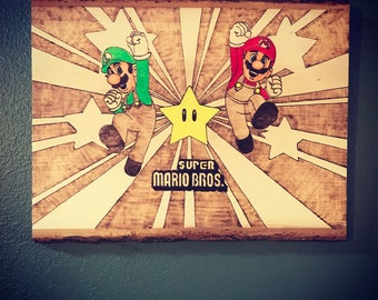 Super Mario Pencil Drawing - Etsy