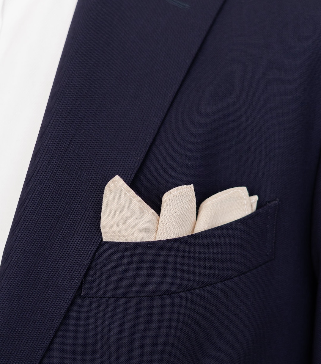Ivory Pocket Square Cream White Handkerchief Groom Groomsmen - Etsy