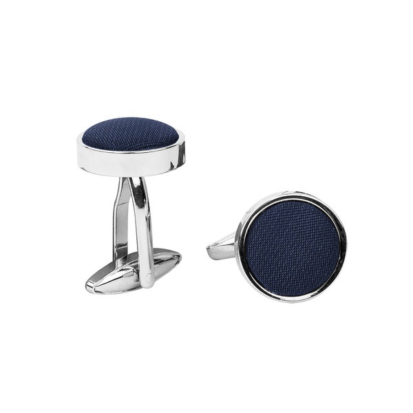 Navy Blue Cufflinks - Etsy