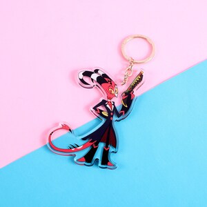 Helluva Boss Blitz Double Sided Keychain | 4 Inch Keychain - Etsy