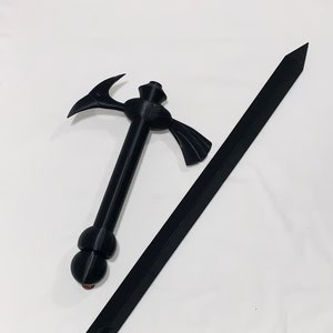 Amphibia Heron Sword 3D Print Kit | PLA Raw 3D Print Cosplay Kit - Etsy