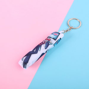 Hazbin Hotel Vox Mini Dakimakura Keychain | 11x3cm Two Way Tricot Daki ...