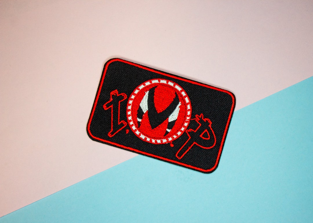 Helluva Boss IMP Logo Embroidered Patch | 3 Inch Sew on Embroidered ...