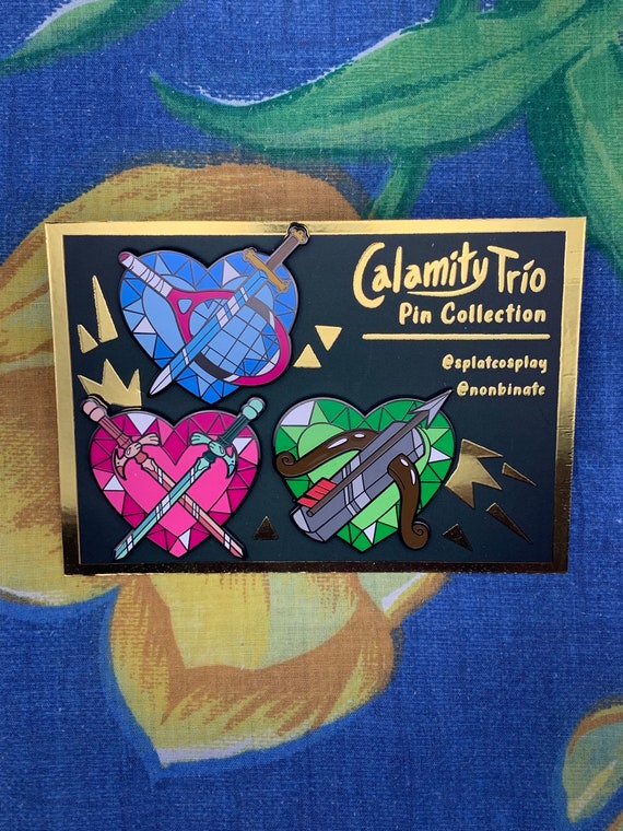 Amphibia Calamity Trio Pin Collection | Set of 3 Two … - Gem