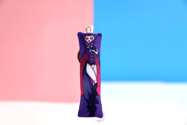 Helluva Boss Stolas Mini Dakimakura Keychain 11x3cm Two Way - Etsy UK