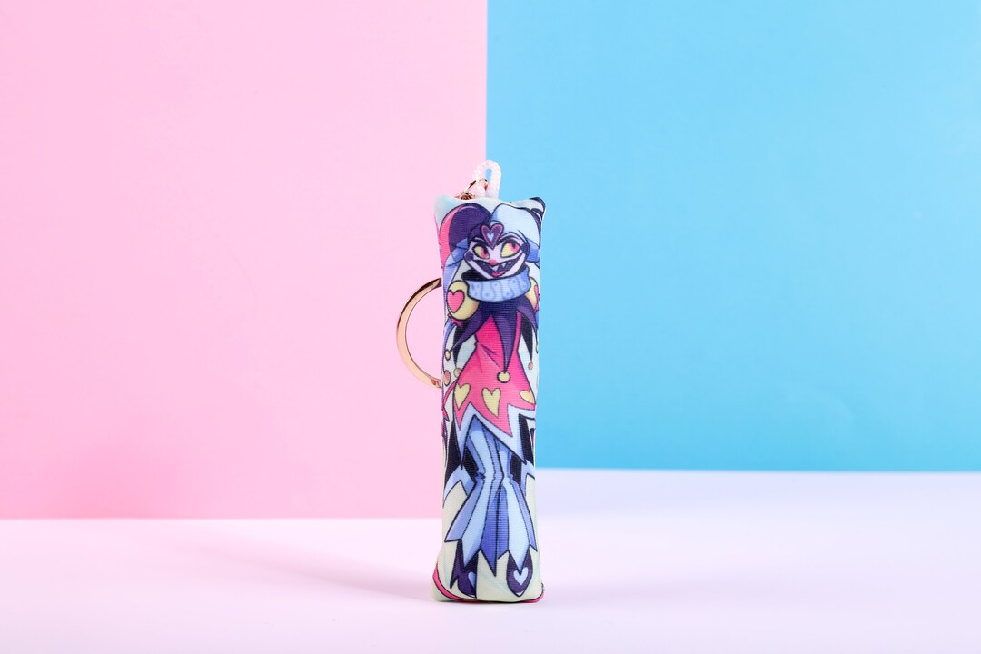 Helluva Boss Fizzarolli Mini Dakimakura Keychain | 11x3cm Two Way ...