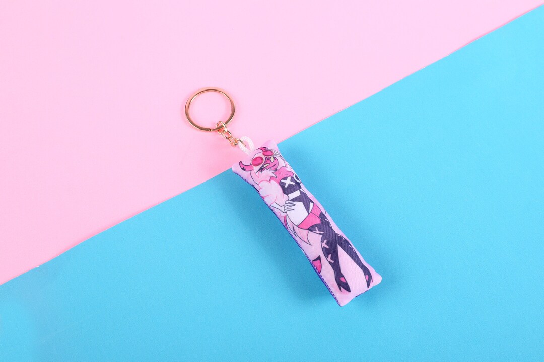 Helluva Boss Verosika Mini Dakimakura Keychain 11x3cm Two Way Tricot ...