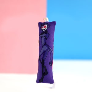 Helluva Boss Stolas Mini Dakimakura Keychain | 11x3cm Two Way Tricot ...