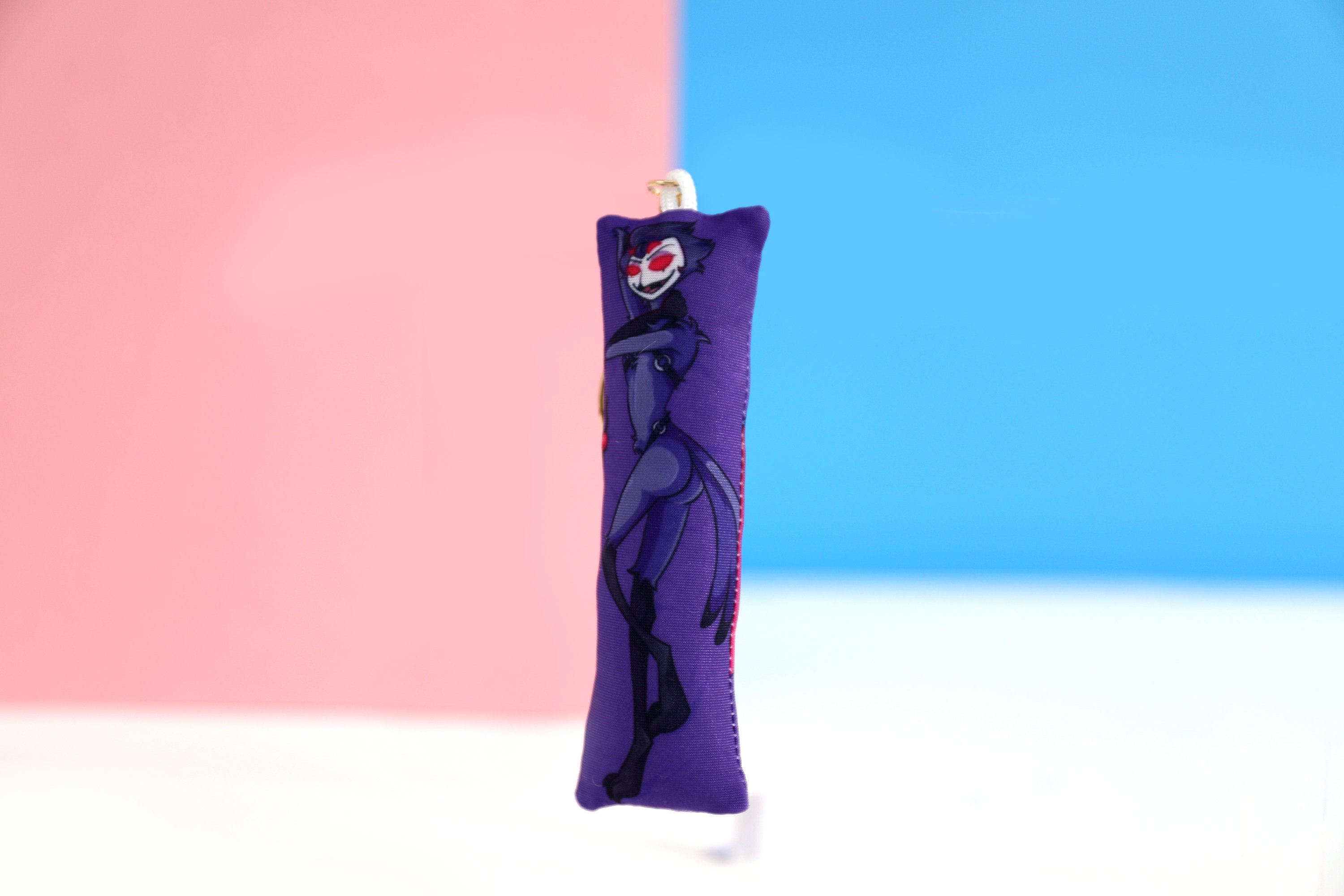 Helluva Boss Stolas Mini Dakimakura Keychain 11x3cm Two Way - Etsy UK
