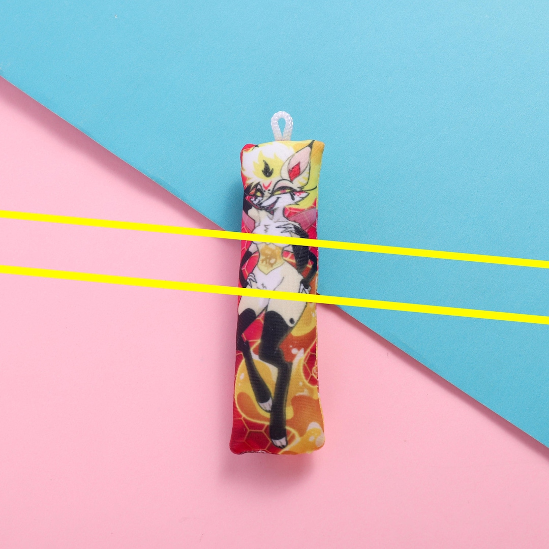 Helluva Boss Queen Bee Mature Mini Dakimakura Keychain | 11x3cm Two Way ...