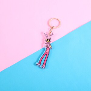 The Amazing Digital Circus Jax Double Sided Keychain | 4 Inch Keychain ...