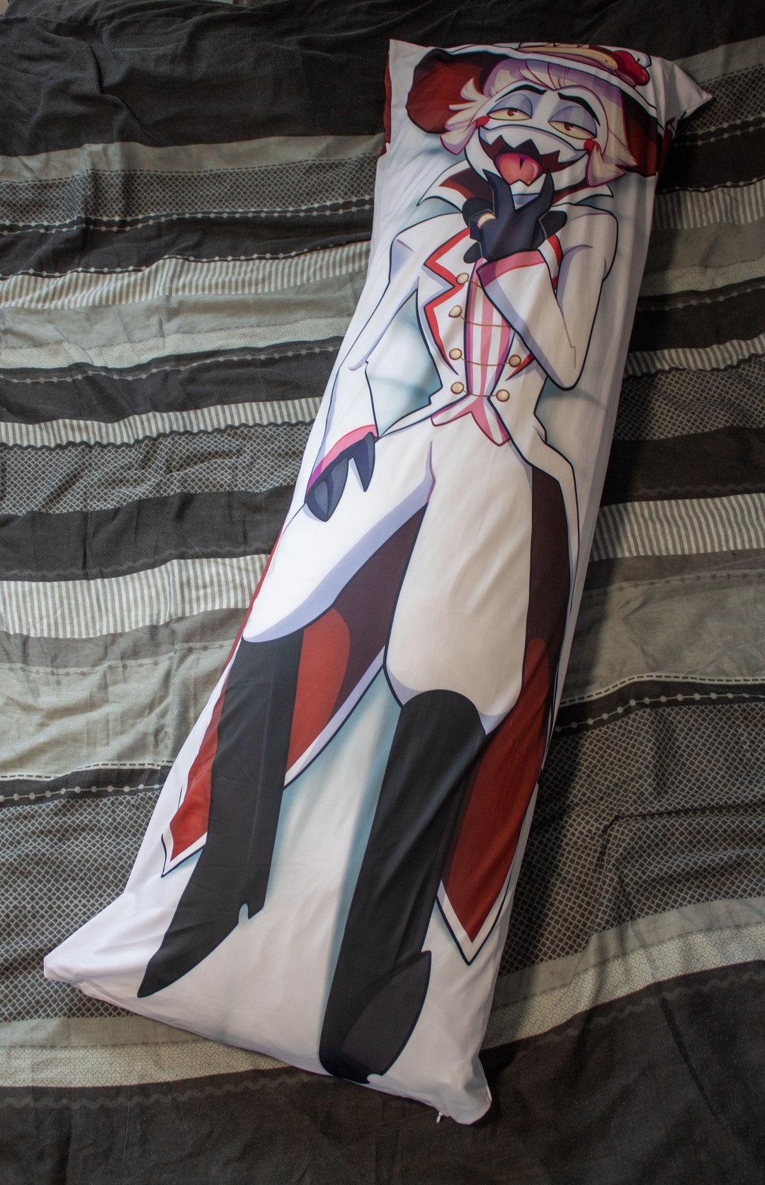 Hazbin Hotel Lucifer Morningstar Dakimakura Pillowcase | 50x150cm Two ...