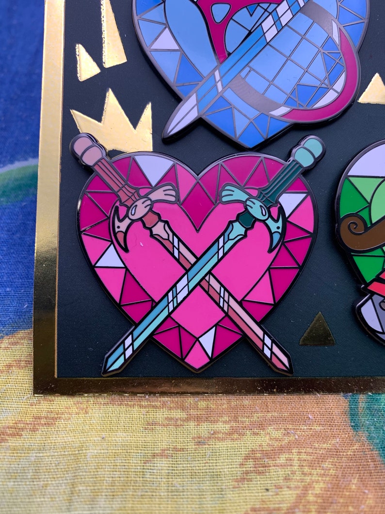 Amphibia Calamity Trio Pin Collection | Set of 3 Two Inch Enamel Pins ...