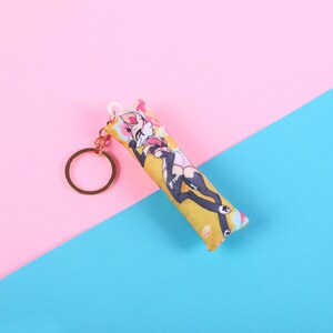 Helluva Boss Queen Bee Mini Dakimakura Keychain | 11x3cm Two Way Tricot ...