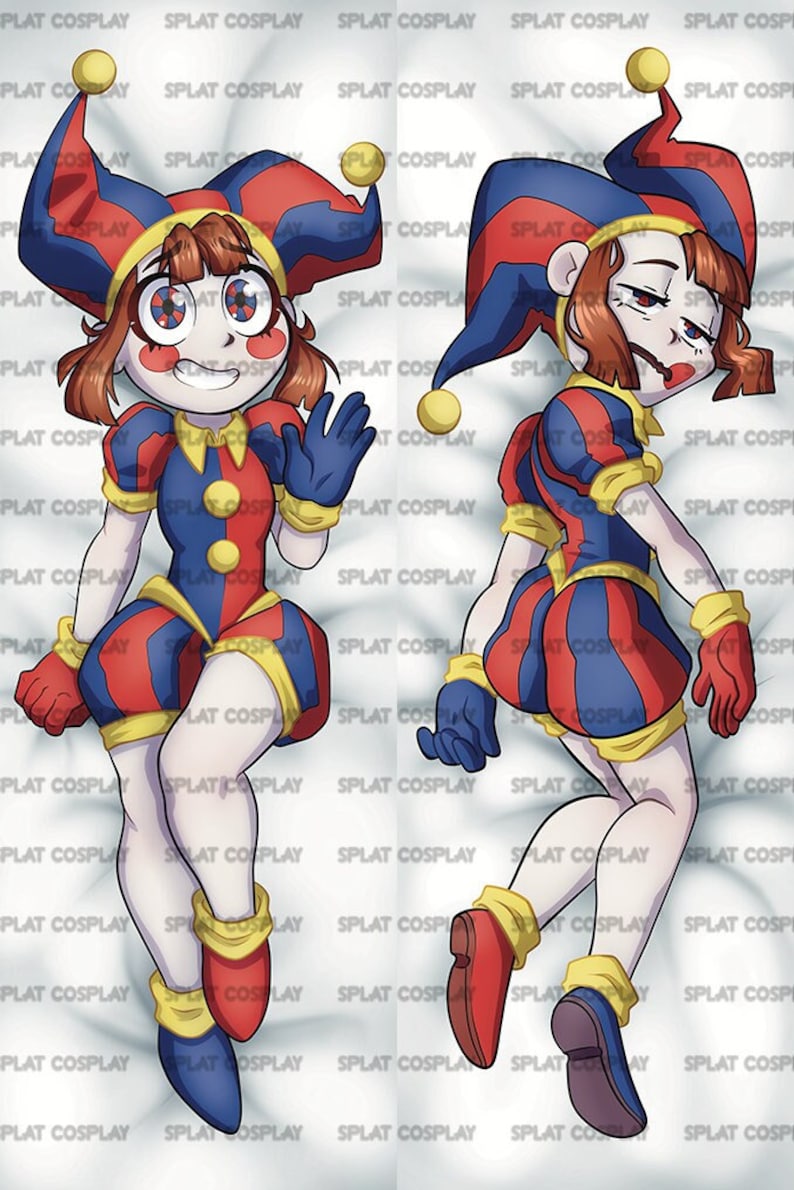 The Amazing Digital Circus Pomni Dakimakura Pillowcase | 50x150cm Two ...