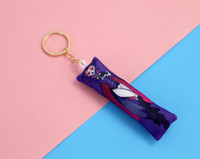 Helluva Boss Stolas Mini Dakimakura Keychain 11x3cm Two Way - Etsy