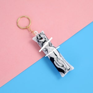 Helluva Boss Mature Loona Mini Dakimakura Keychain | 11x3cm Two Way ...