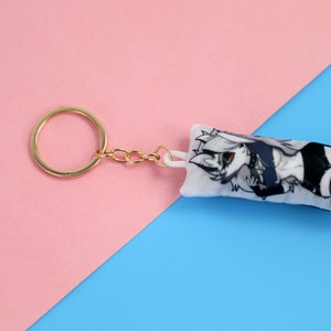 Helluva Boss Loona Mini Dakimakura Keychain | 11x3cm Two Way Tricot ...