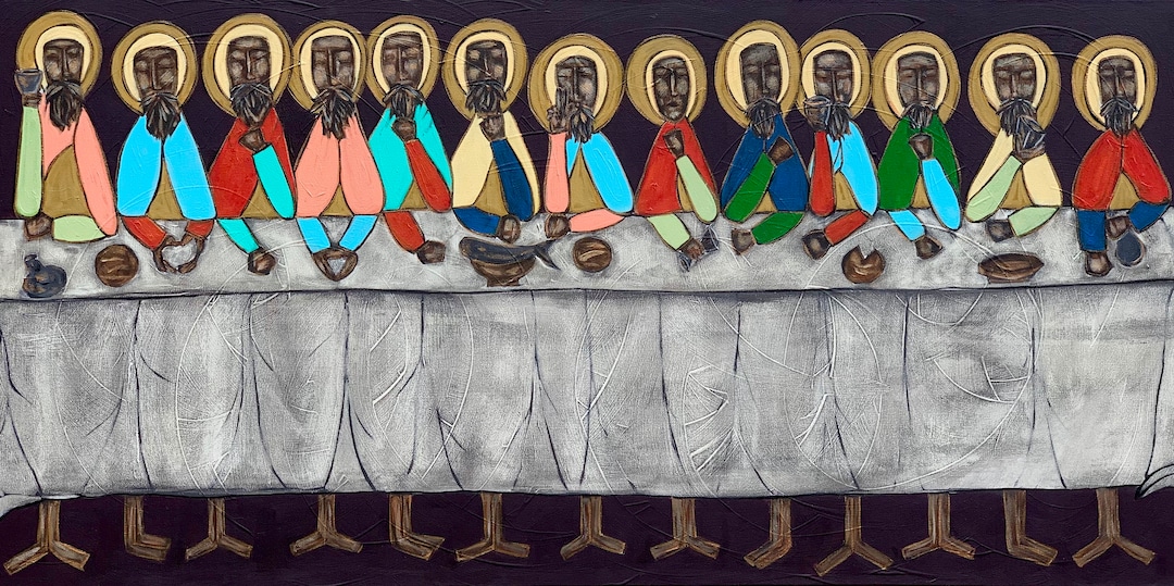 Last Supper | Original Art - Etsy