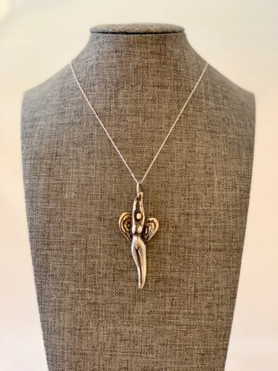 Flight Necklace | Silver and Pewter Variations - Etsy
