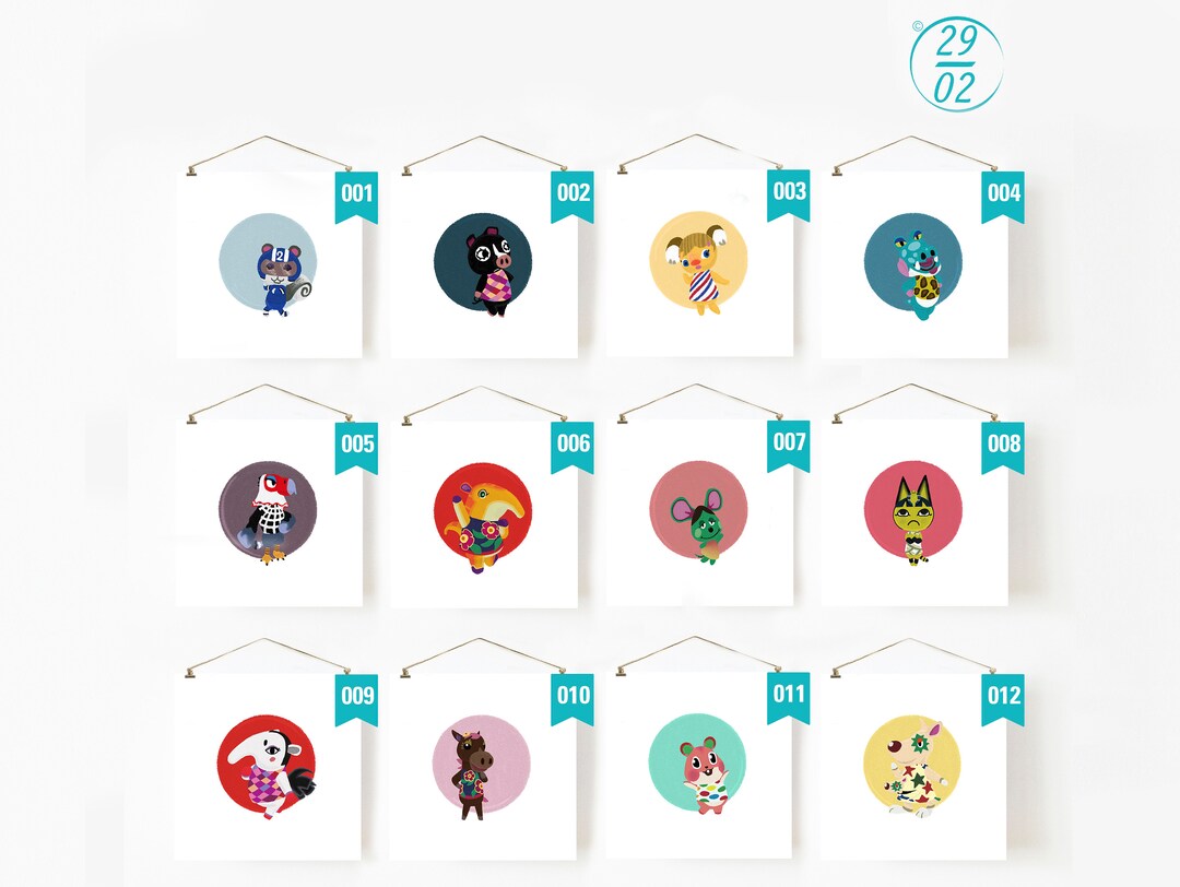 Posters Fanart Animal Crossing serie 1 - Etsy