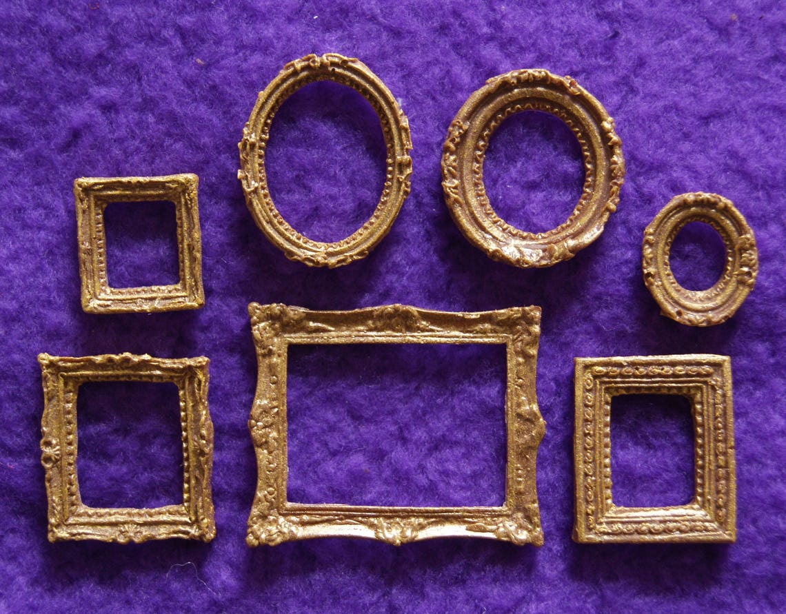 Miniature Rectangular Frame - Etsy